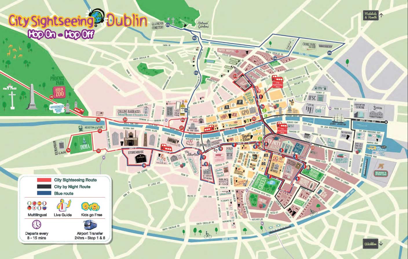 Tickets To Dublin Hop On Hop Off Ticmate co uk Tickets To Dublin Hop On Hop Off Ticmate co uk